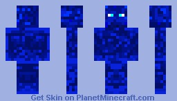 Water Elemental (inspired by masonah) Minecraft Skin
