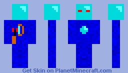 water elemental Minecraft Skin