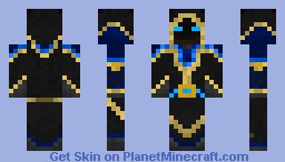 Minecraft-pg5 Water mage Minecraft Skin