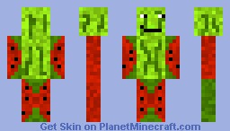 Watermelon Man Minecraft Skin