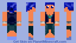 Water Nymph Minecraft Skin