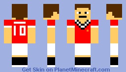 Wayne Rooney (Manchester United) Minecraft Skin