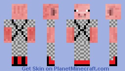 Pig chess guy Minecraft Skin
