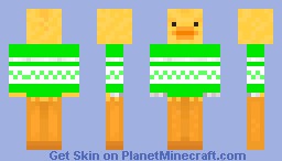Green duck Minecraft Skin