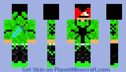 werid dude Minecraft Skin