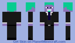 Weird Guy In A Suit Minecraft Skin