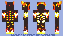 fire warden Minecraft Skin