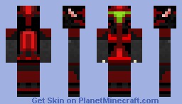 Black Werewolf Clonetrooper Minecraft Skin