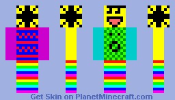IlliXXion's weird skin... Minecraft Skin