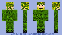 Whiteboy7thst ghillie suit Minecraft Skin
