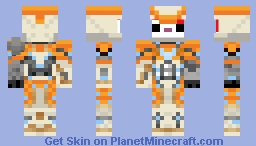 White Demon Minecraft Skin