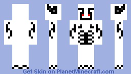White Devil Minecraft Skin