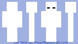 White Shadow Monster Minecraft Skin