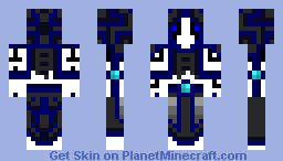 Snow Sorcerer Minecraft Skin