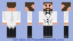 Soleryx White Tuxedo Minecraft Skin