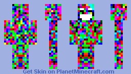 White Noise Skin Minecraft Skin