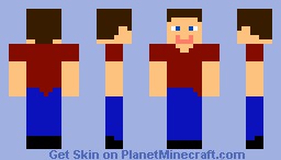 White Guy. Minecraft Skin