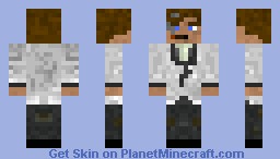 White Suit Minecraft Skin