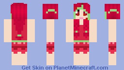Wild Berry Princess (Adventure Time) Minecraft Skin