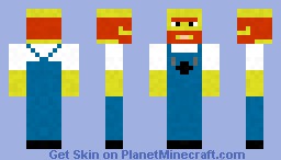 willie from simpsons Minecraft Skin