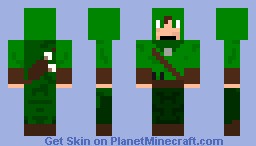 Will (3D Hood) Ranger's Apprentice Minecraft Skin