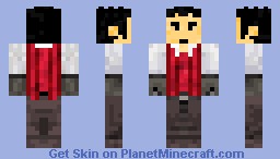wilson from Don't starve Minecraft Skin