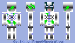 Wind skeleton Minecraft Skin