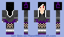 Emo girl Minecraft Skin