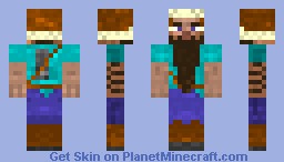 Winter Steve Minecraft Skin