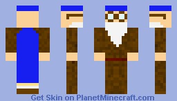 Wise Old Man Minecraft Skin