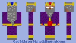 Wise Old King Minecraft Skin