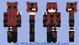 Withered Away Minecraft Skin