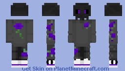 wither nether skeleton Minecraft Skin