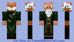 Fort: Green Wizard Minecraft Skin