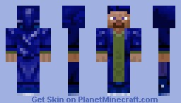 Wizard Steve Minecraft Skin