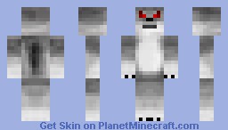 angry wolf Minecraft Skin