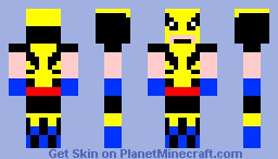 Wolverine Minecraft Skin