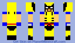 Wolverine Minecraft Skin