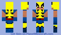 wolverine Minecraft Skin