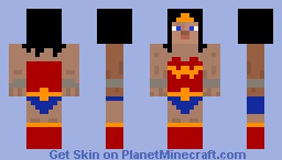 Wonder Woman Minecraft Skin
