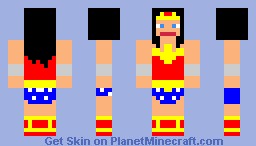 Wonder Woman Minecraft Skin