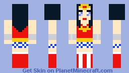 Wonder Woman Minecraft Skin