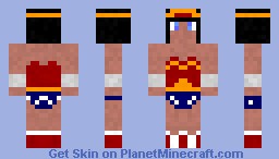 wonder woman Minecraft Skin