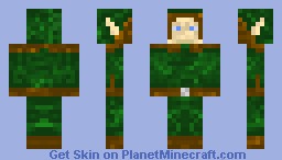 Wood Elf Minecraft Skin