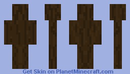 Wood Man Minecraft Skin