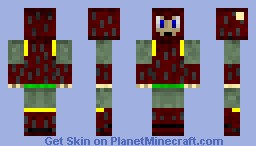 Wood Man Minecraft Skin