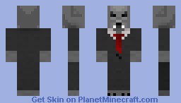 Woolf in tux! Minecraft Skin