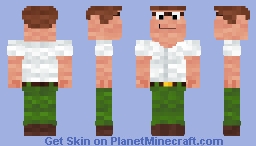 Woolly Peter Griffin Minecraft Skin