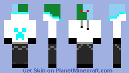 wool manning with hoodie Minecraft Skin