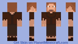 Villager with Side-burns Minecraft Skin